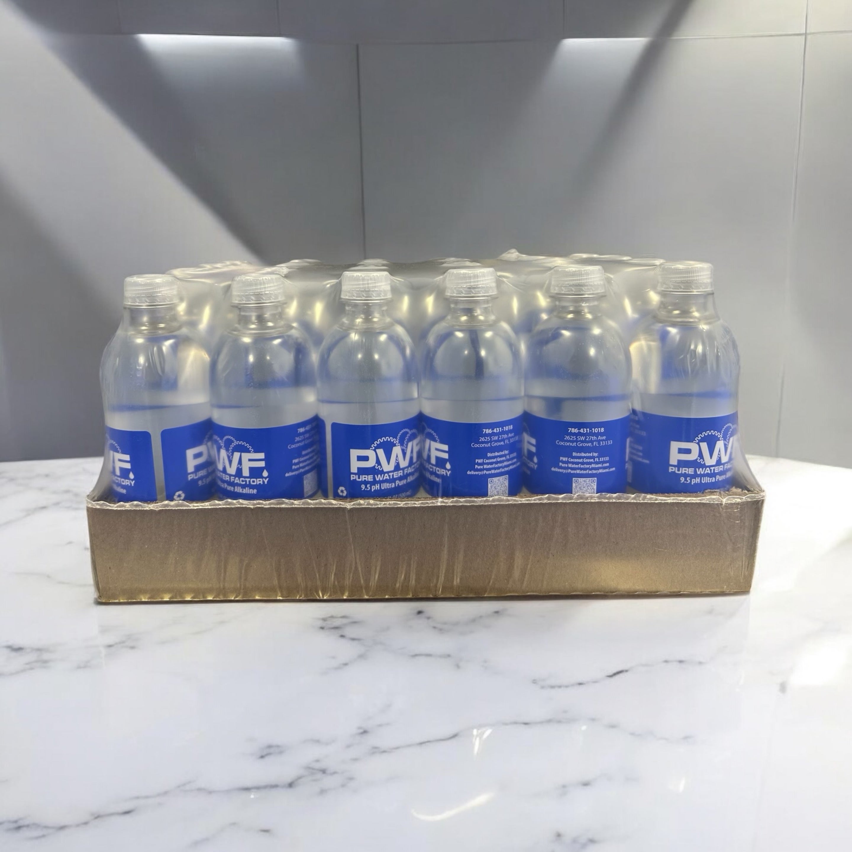 16.9oz Case (24pk) | Pure Water Factory Miami